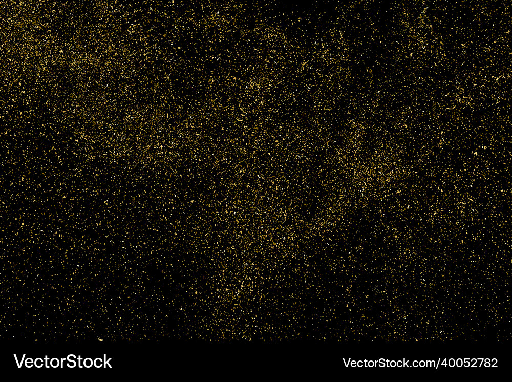 Golden stardust Royalty Free Vector Image - VectorStock
