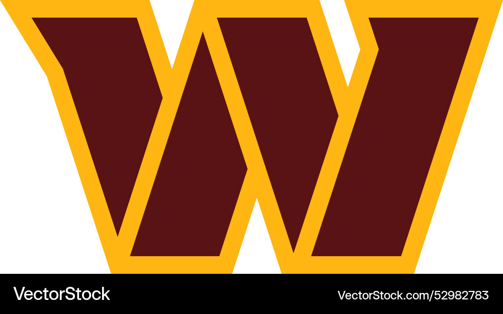 Washington Commanders Logo Royalty Free Vector Image
