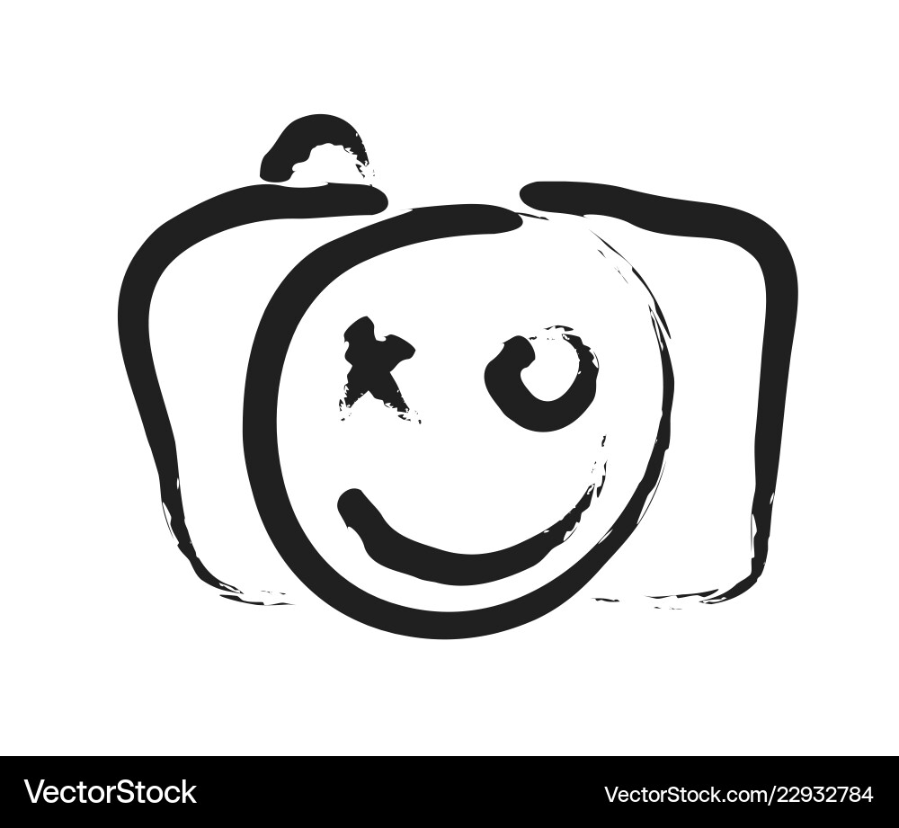 Happy face smile icon Royalty Free Vector Image