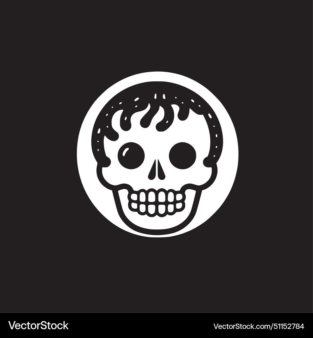 Skeleton - high quality logo ideal for t-shirt Vector Image