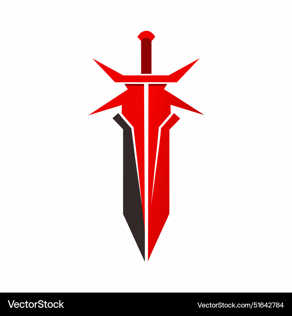 Sword logo Royalty Free Vector Image - VectorStock