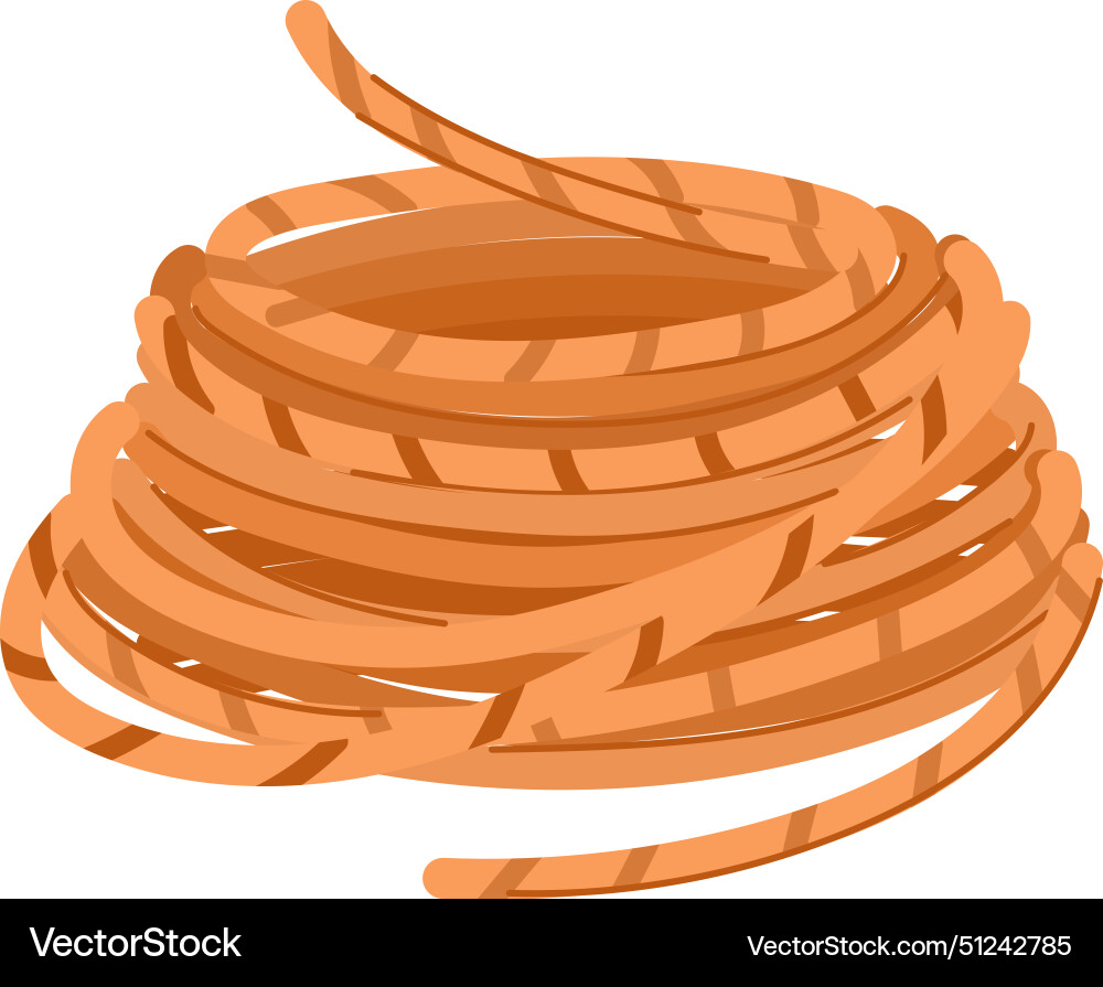 Border rope cartoon Royalty Free Vector Image - VectorStock