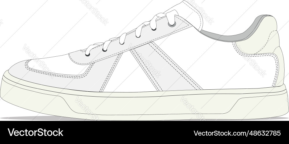 German army trainer design template side vi Vector Image