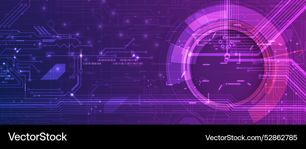 Shaping the future of business with big data Vector Image