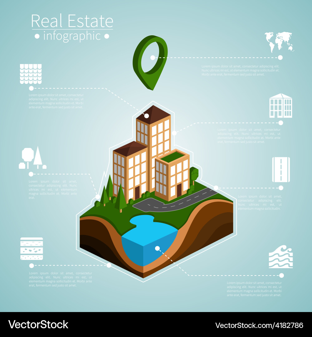 Construction real estate Royalty Free Vector Image