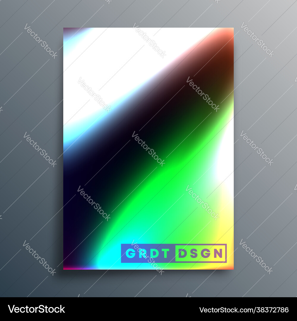 Gradient texture design for flyer poster Vector Image