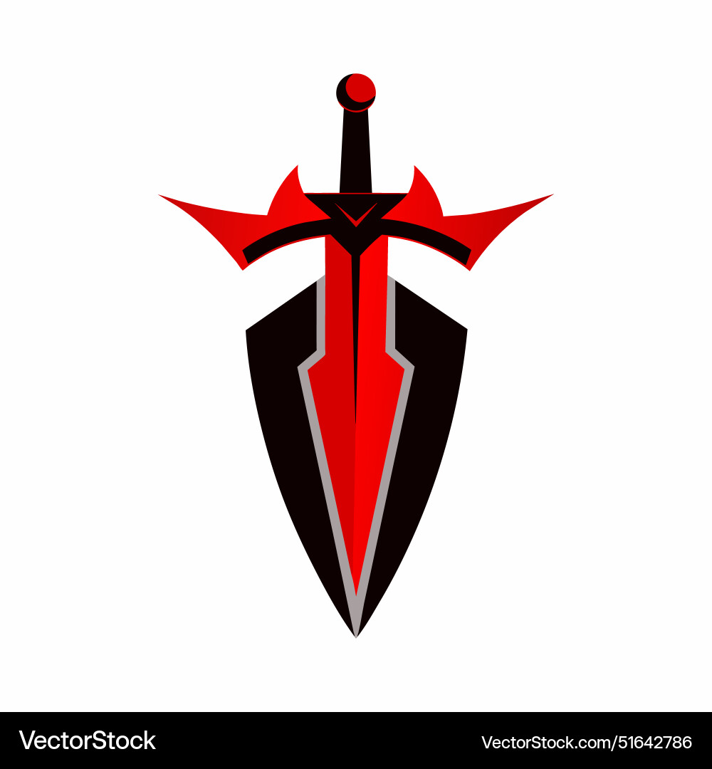 Sword logo Royalty Free Vector Image - VectorStock