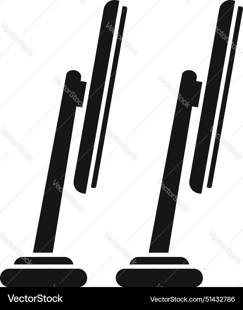 Two modern wireless Royalty Free Vector Image - VectorStock