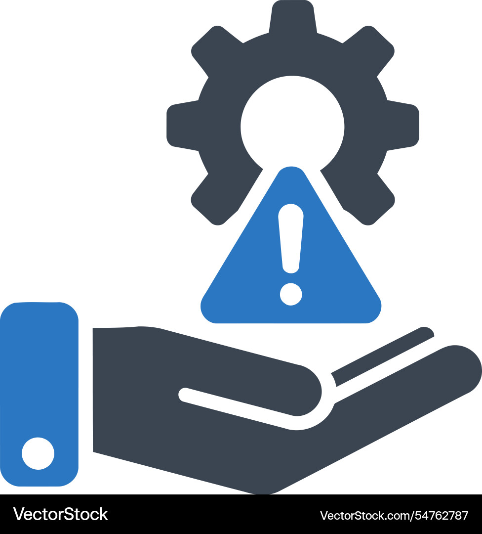 Operationelles Risikomanagement-Symbol Lizenzfreier Vektor