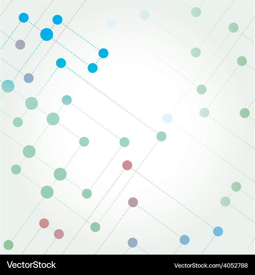 Network color technology communication background Vector Image