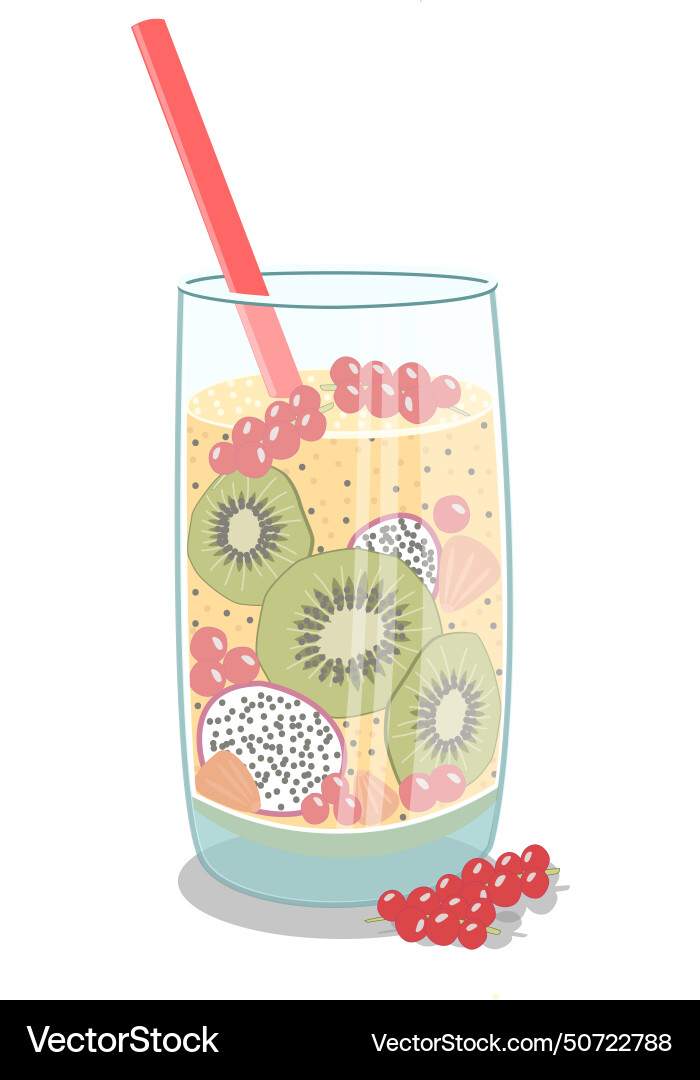 Smoothie Royalty Free Vector Image - VectorStock
