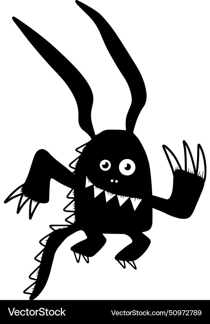Monster worst Royalty Free Vector Image - VectorStock