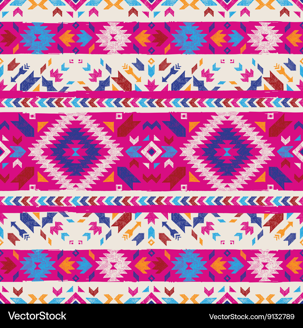 Tribal Aztec Pattern Royalty Free Vector Image