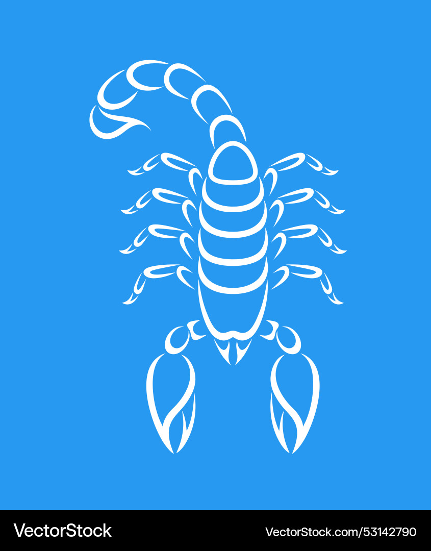 Scorpio Royalty Free Vector Image - VectorStock
