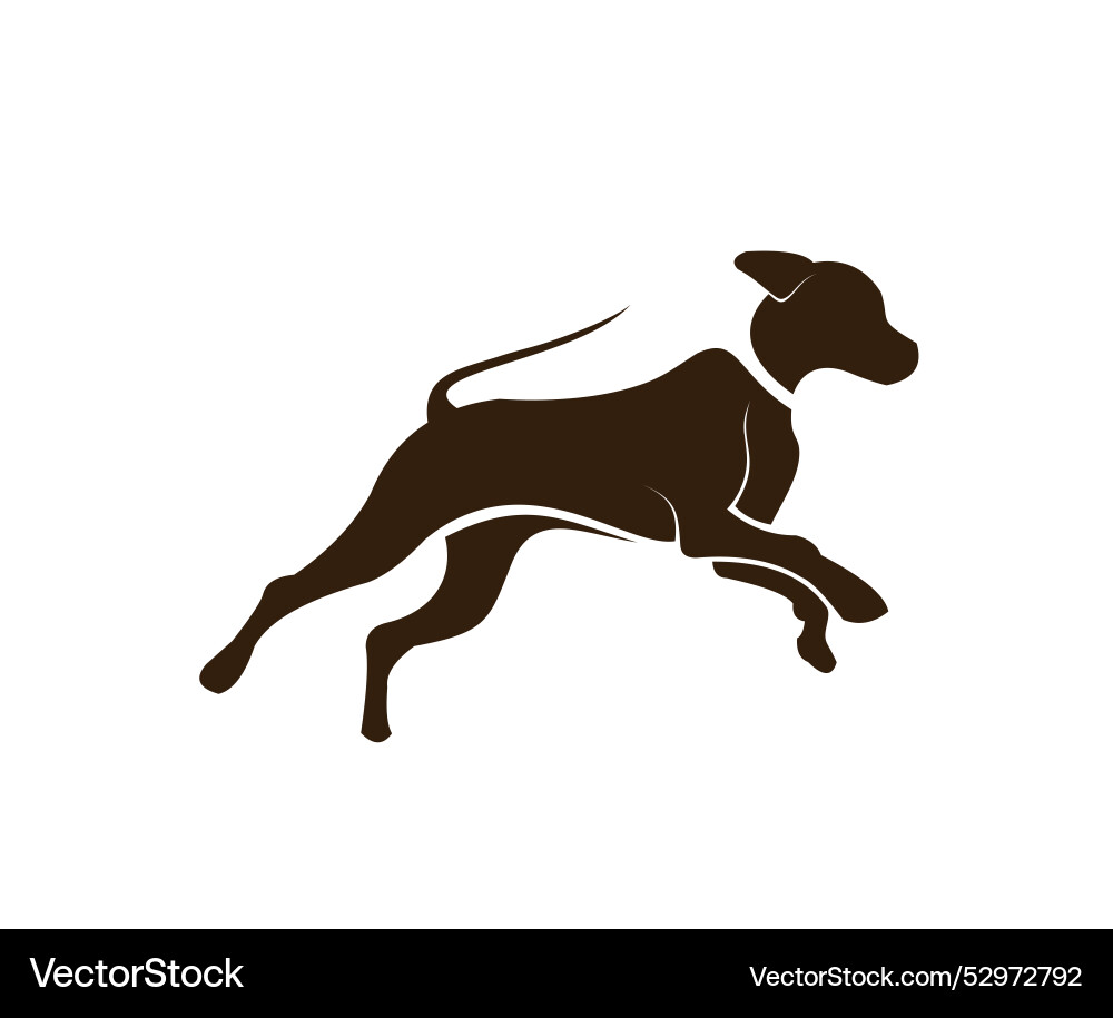 Dog logo Royalty Free Vector Image - VectorStock