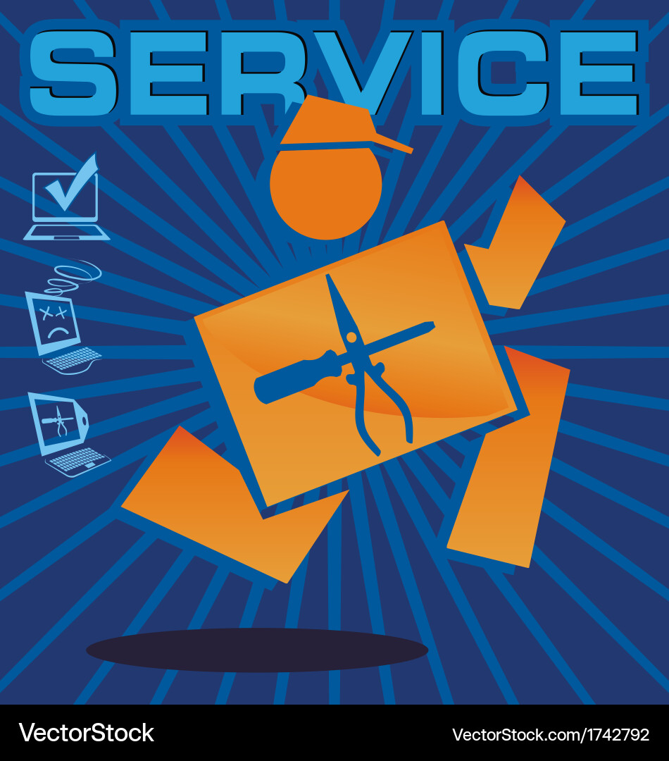 Service Royalty Free Vector Image - VectorStock