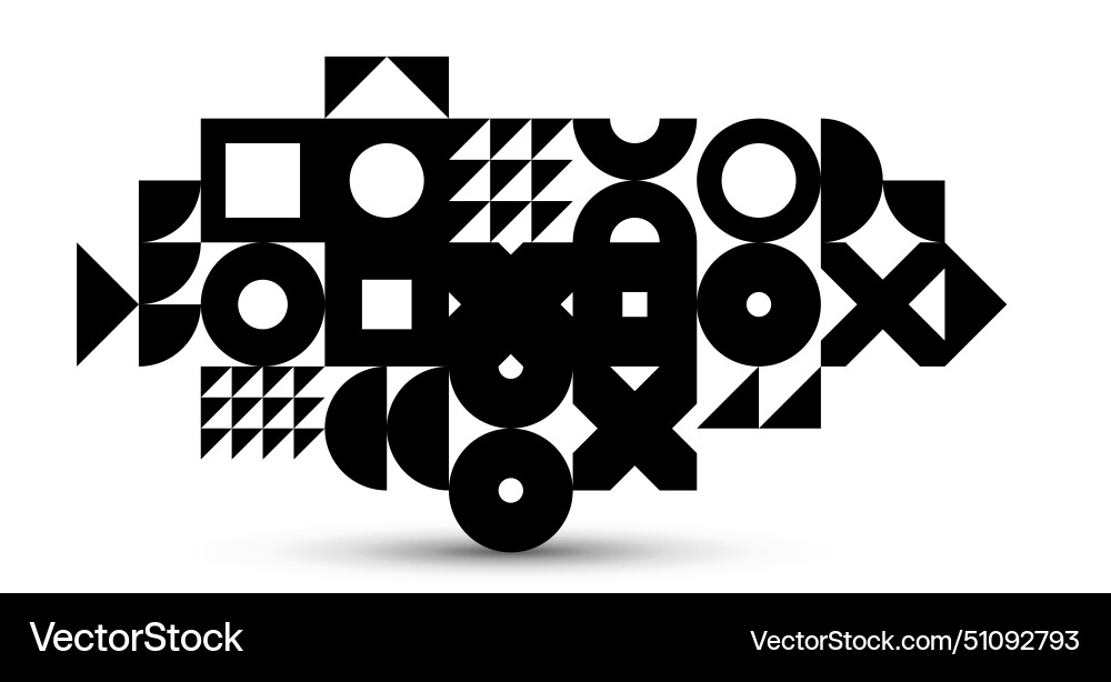 Abstract geometric background tech engineering Vector Image