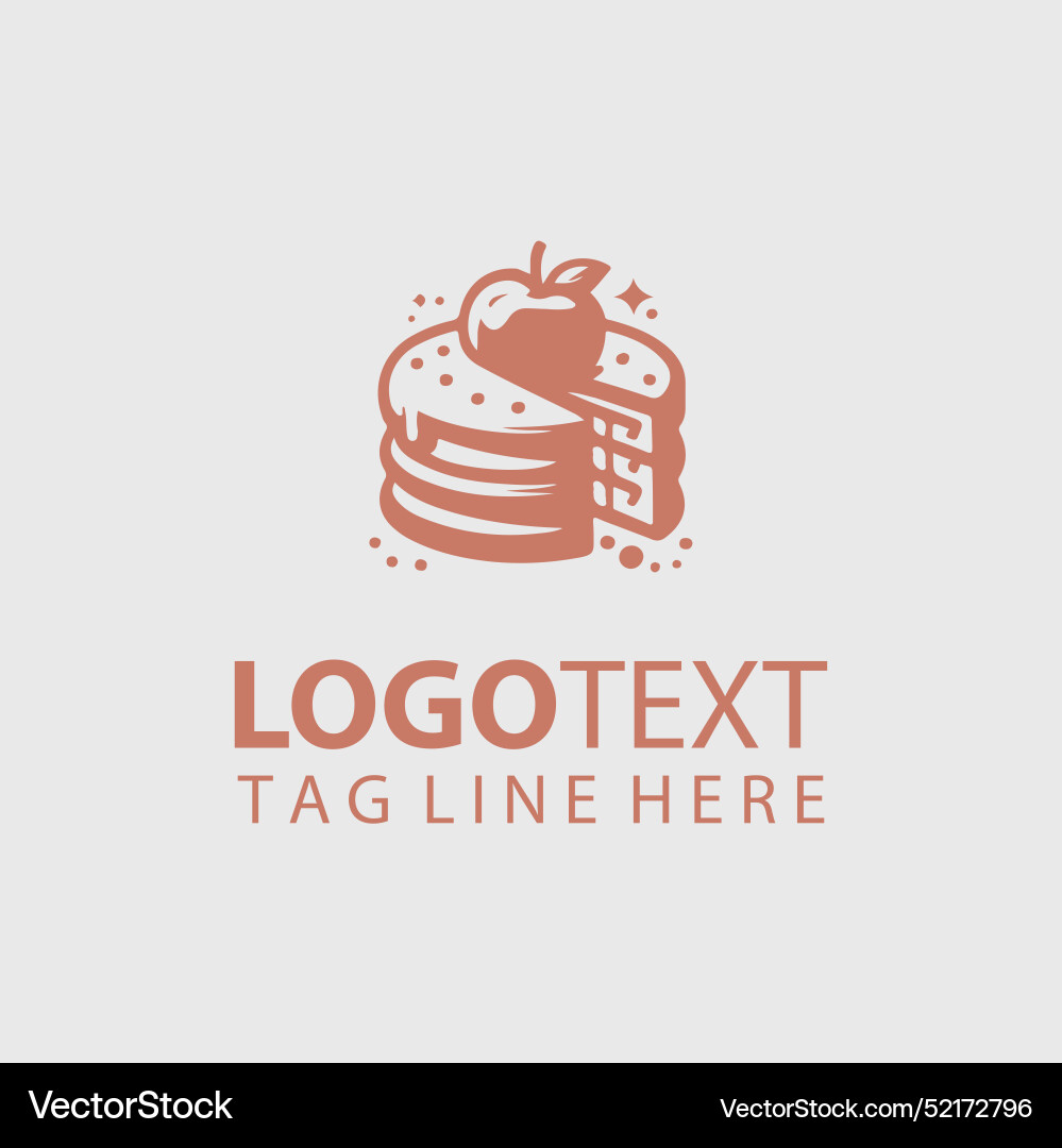 Biscuit logo Royalty Free Vector Image - VectorStock