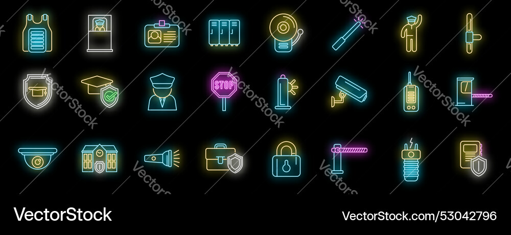 Security guard protecting providing safety service