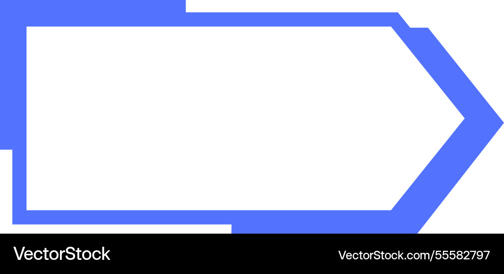 Arrow box multi step process icon Royalty Free Vector Image