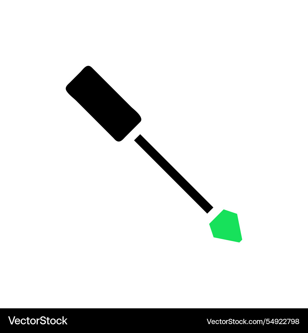 Screwdriver icon tools repair maintenance fix Vector Image