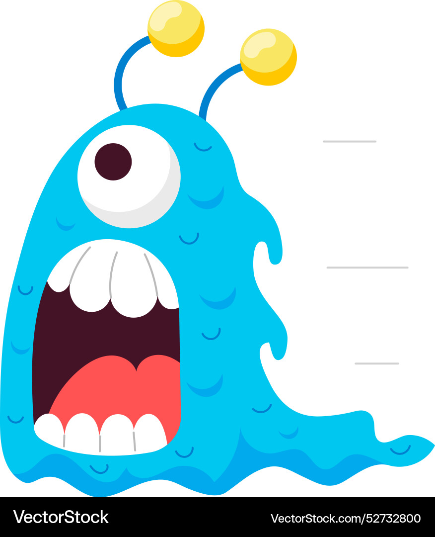 Basic rgbmonster love sticker designed in flat sty