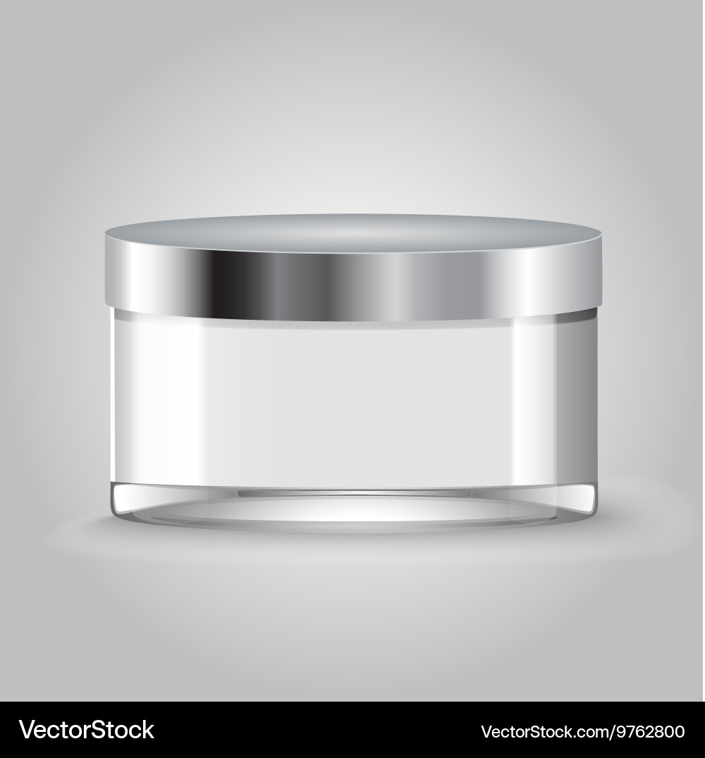 Cosmetic bottle for cream Royalty Free Vector Image