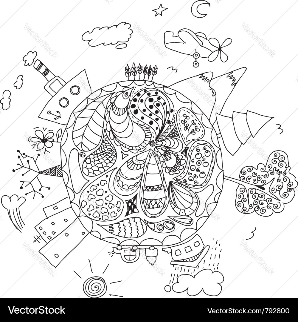 Planet Royalty Free Vector Image - VectorStock
