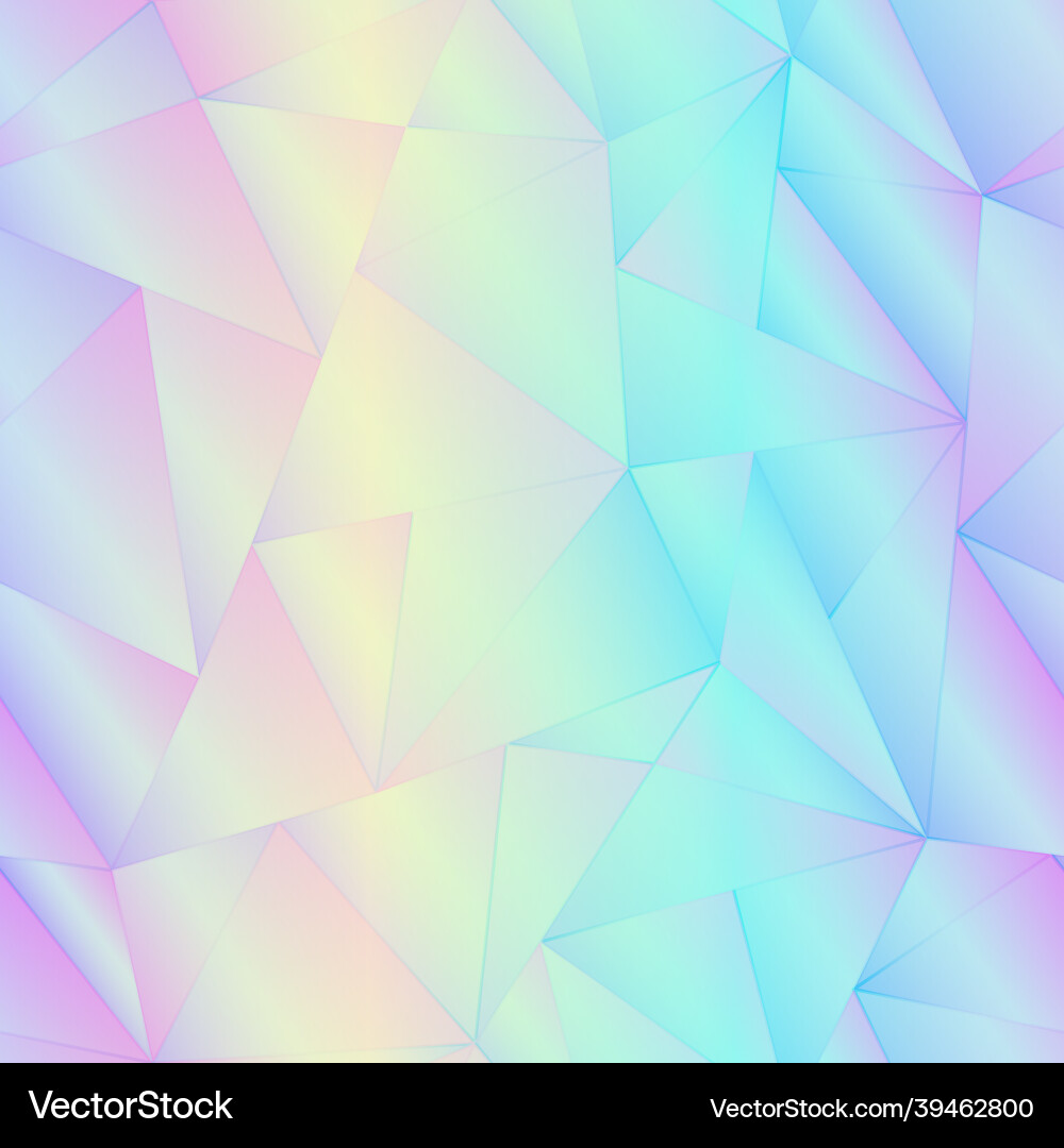 Vibrant triangles seamless texture Royalty Free Vector Image