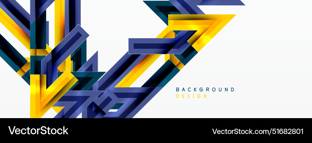 Line zig zag dynamic geometric abstract background