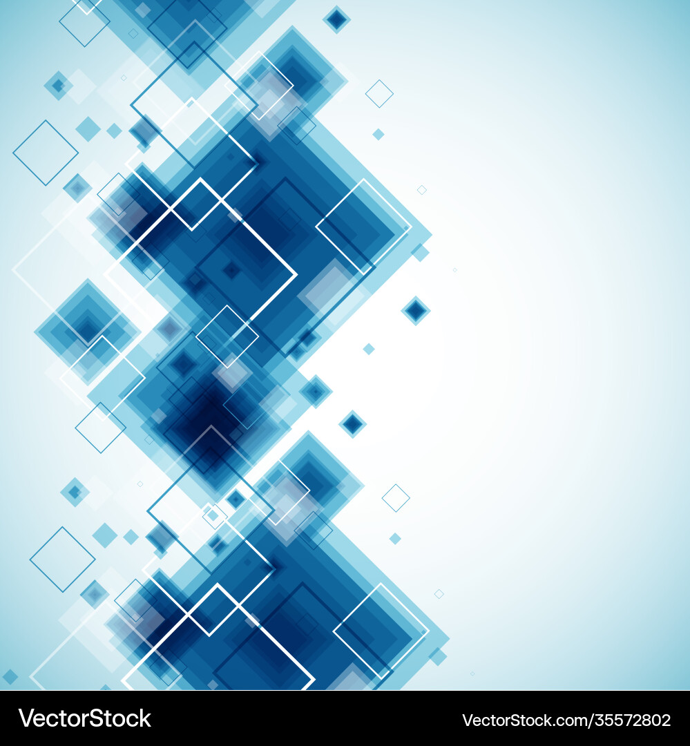 Blue technology background Royalty Free Vector Image