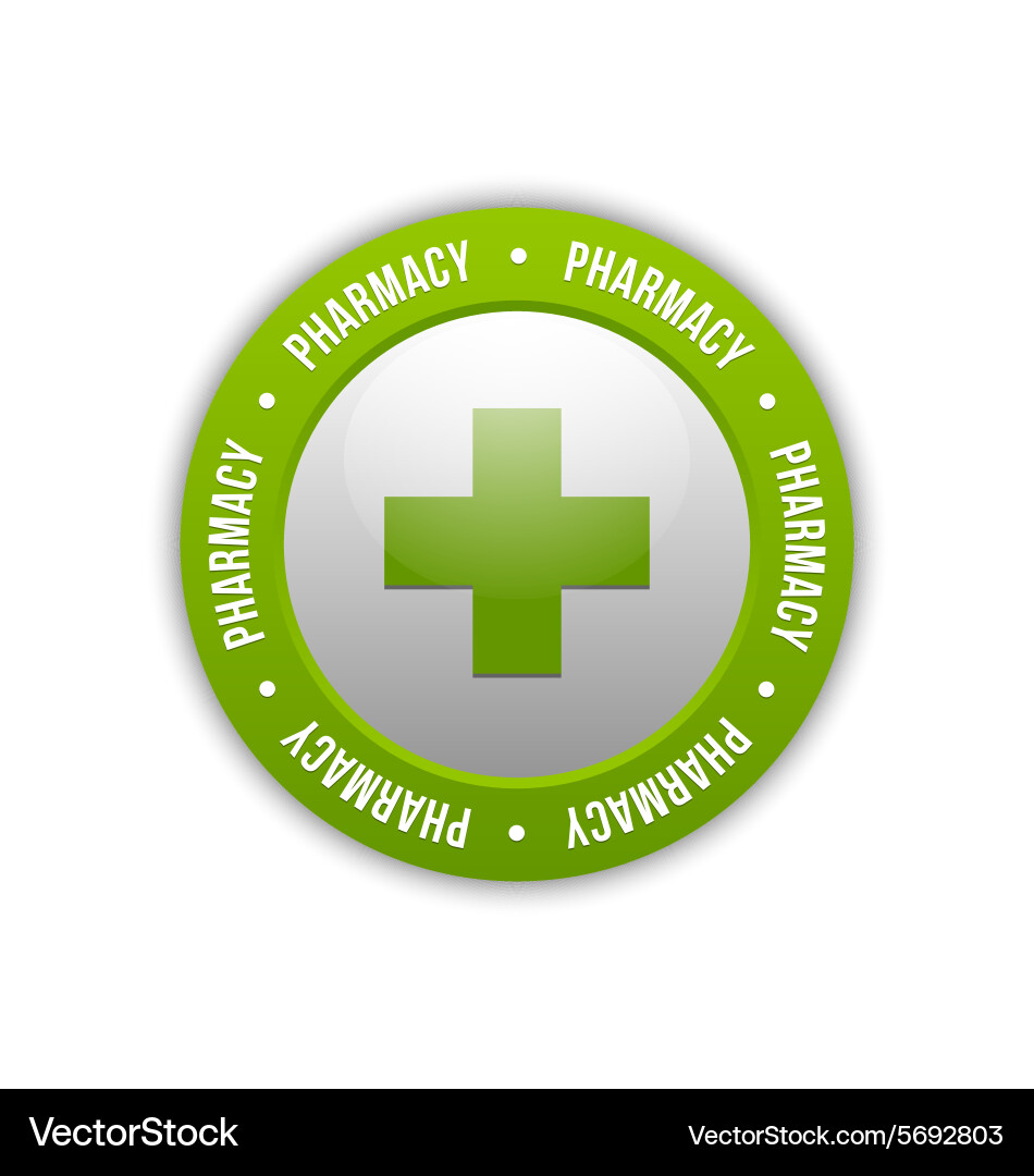Pharmacy Cross Symbol Royalty Free Vector Image