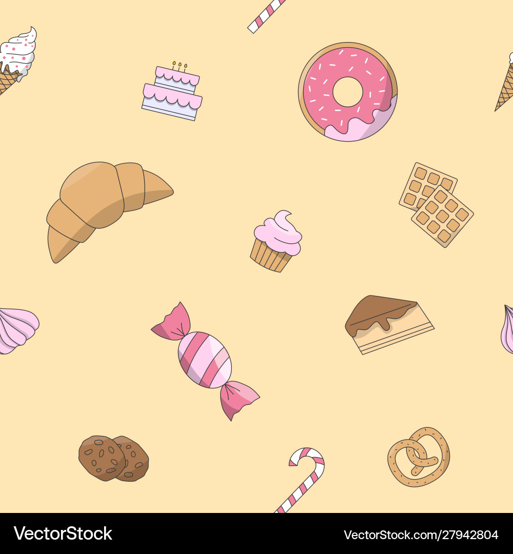 Candy background 02 Royalty Free Vector Image - VectorStock