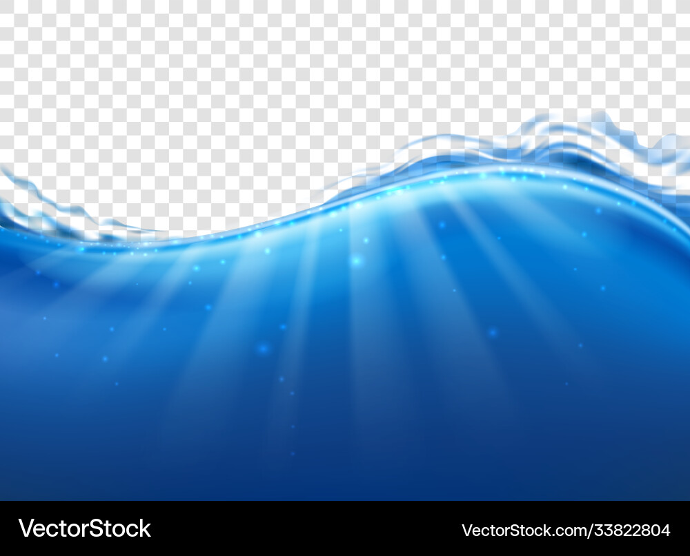 Drinking water wave splash Royalty Free Vector Image
