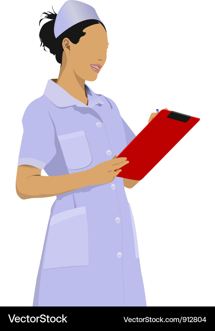 Nurse Royalty Free Vector Image - VectorStock