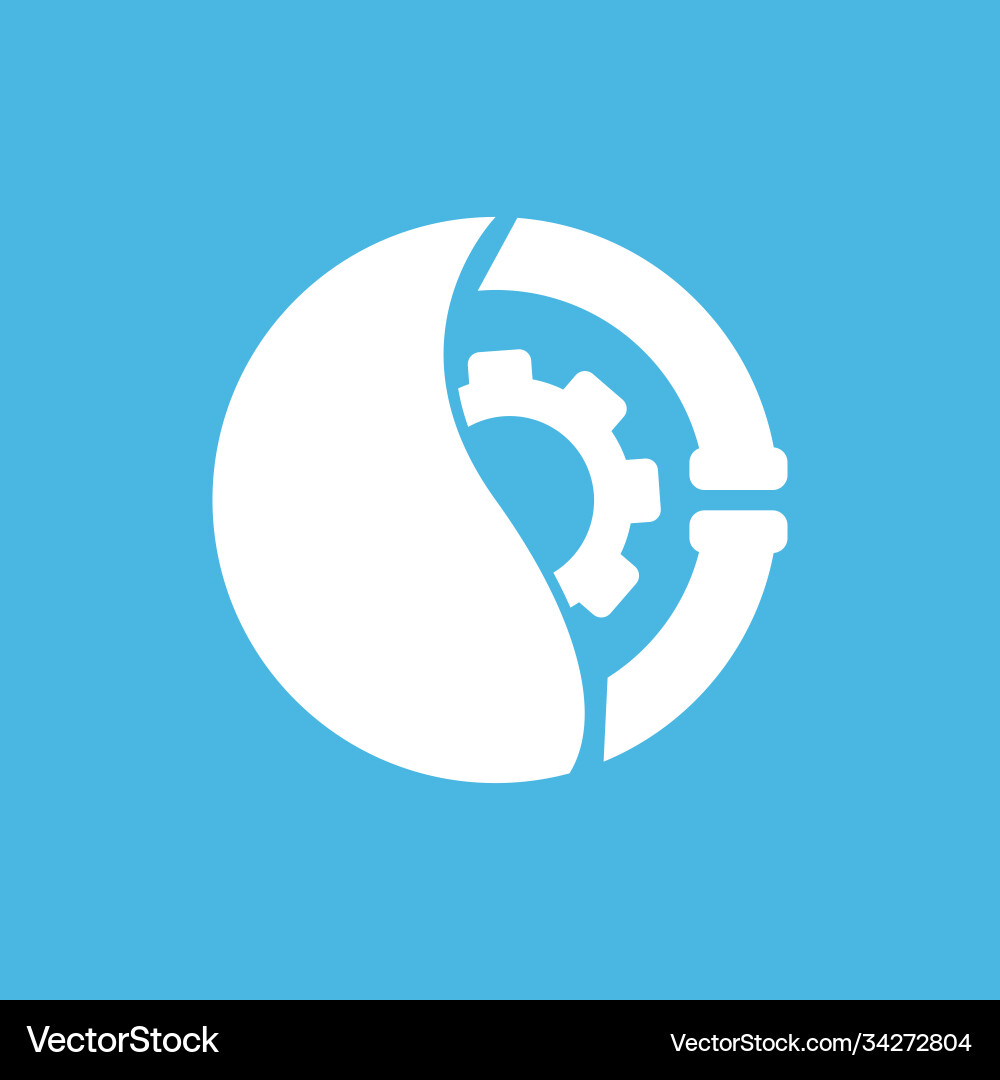 Plumbing & Water System Icon Royalty Free Vector Image