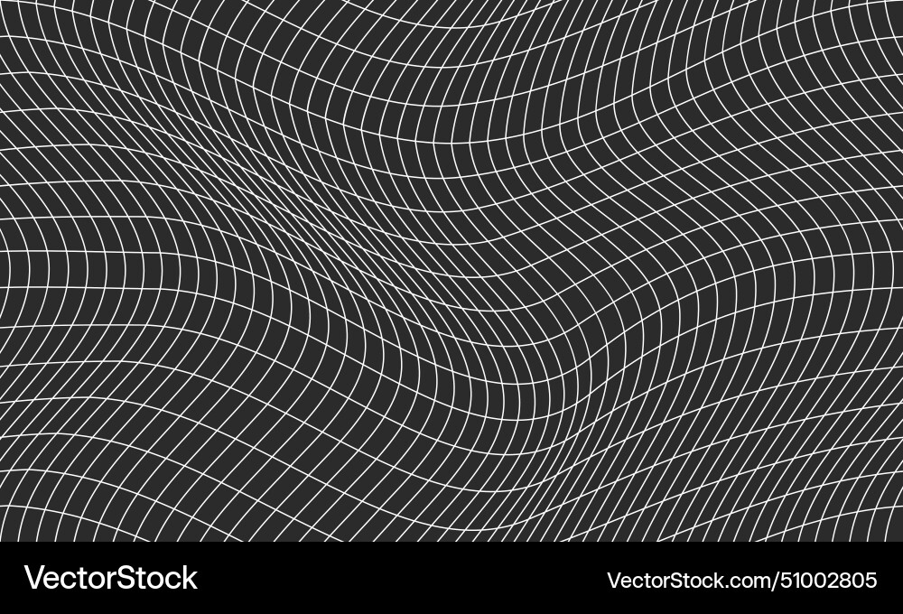 Primitive monochrome retro futurism pattern Vector Image