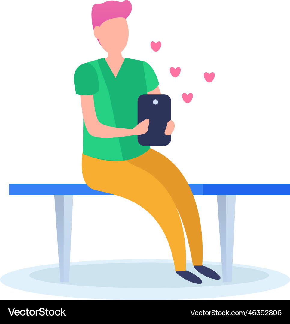 Dating app Royalty Free Vector Image - VectorStock