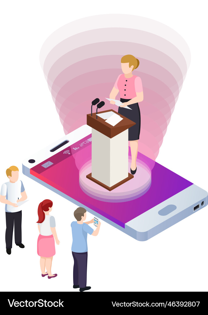 Distance education concept Royalty Free Vector Image