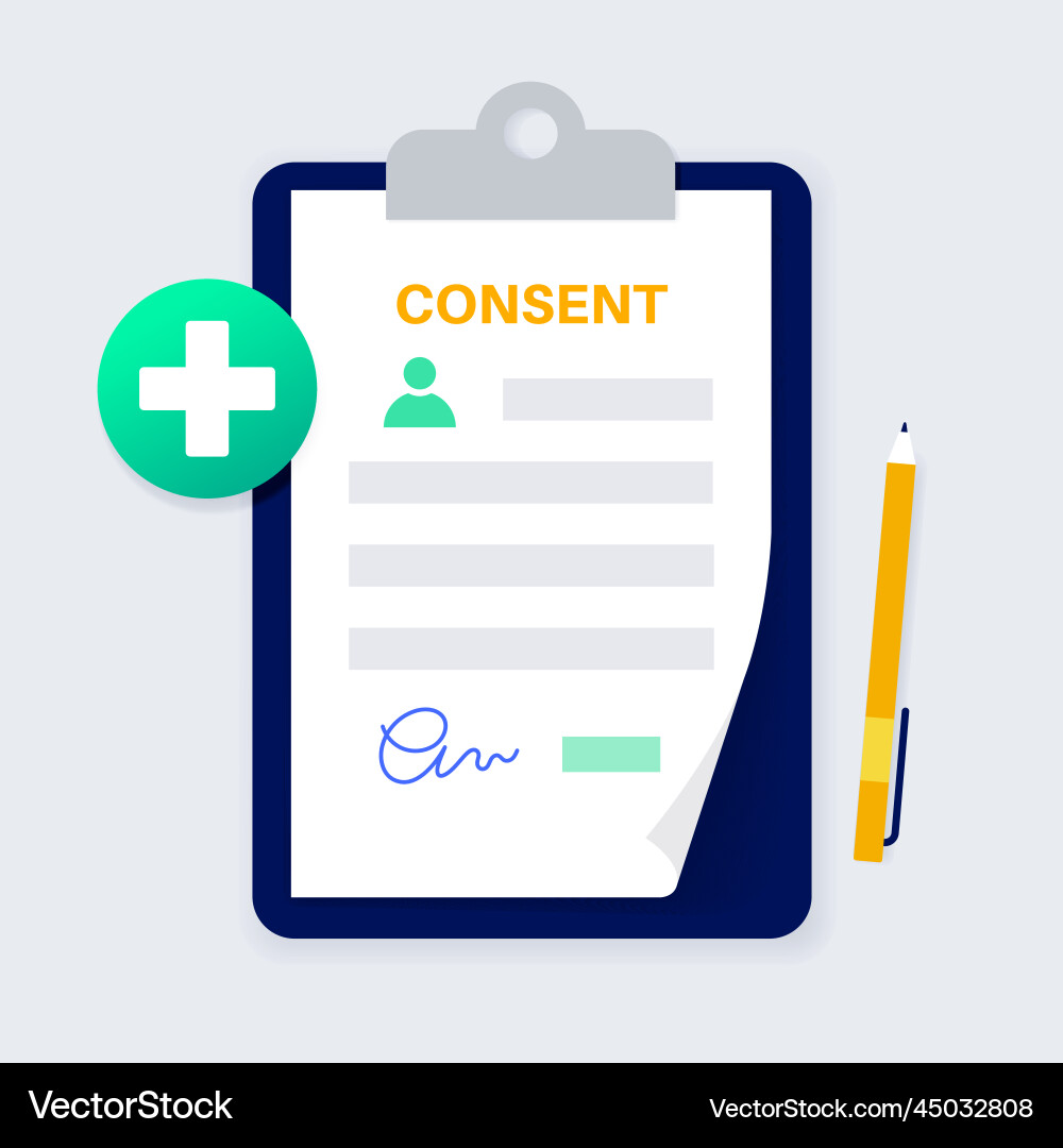 Patient Consent Vector Images (over 300)