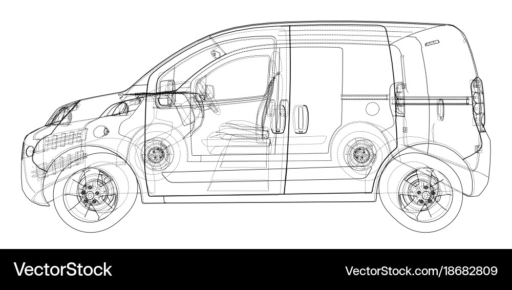 Concept car Royalty Free Vector Image - VectorStock