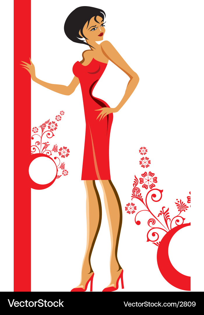 Girl Royalty Free Vector Image - VectorStock