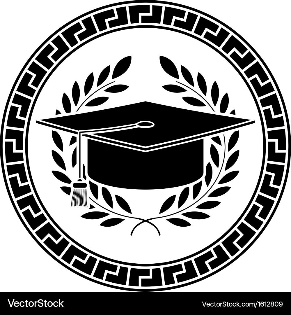 Square academic cap Royalty Free Vector Image - VectorStock