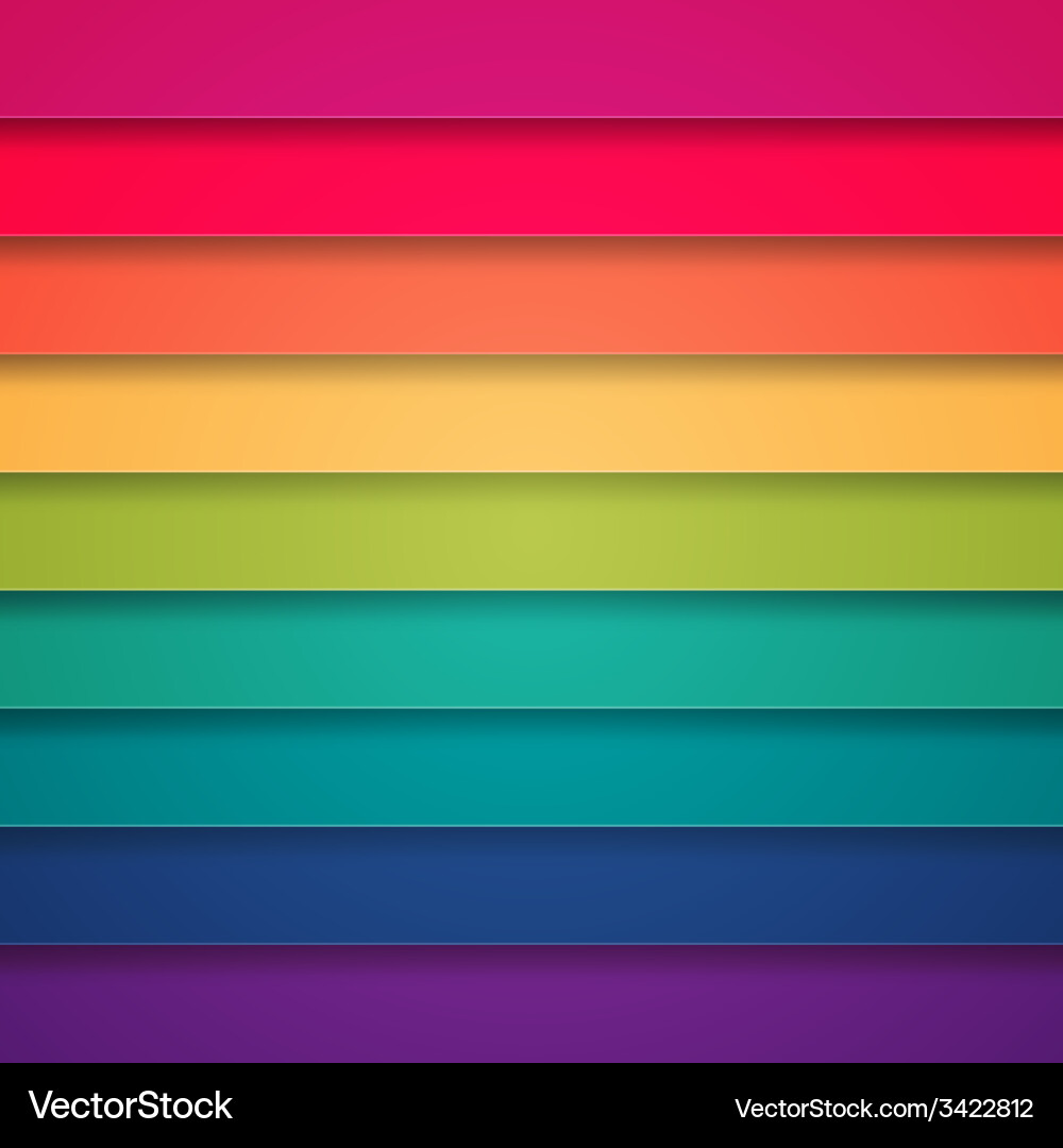 Rainbow Stripes Background Royalty Free Vector Image