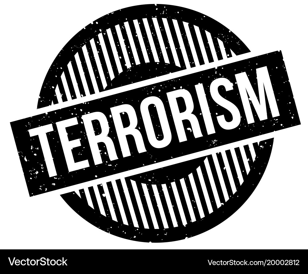 Terrorism rubber stamp Royalty Free Vector Image