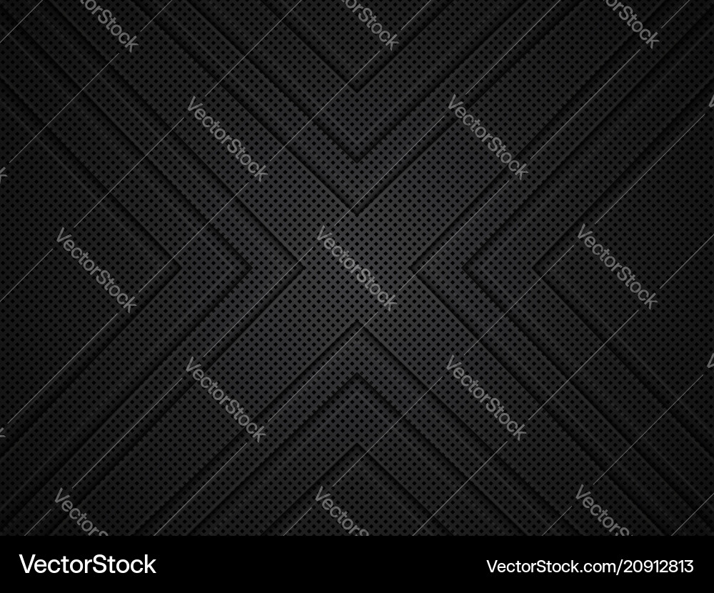 Black metal texture background Royalty Free Vector Image