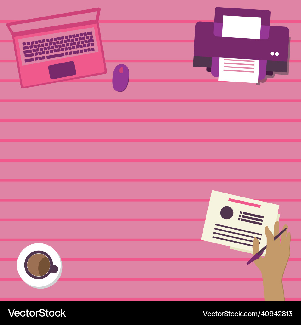 Hand holding pen creating plans for new amazing Vector Image