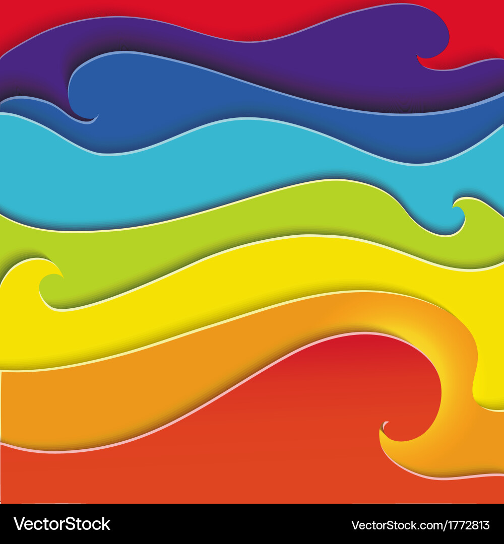 Rainbow background Royalty Free Vector Image - VectorStock