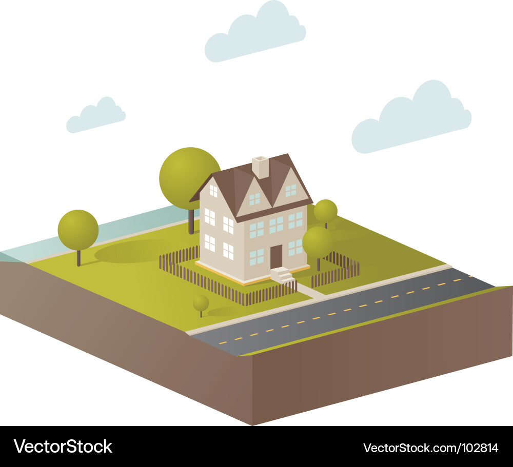 House Royalty Free Vector Image - VectorStock