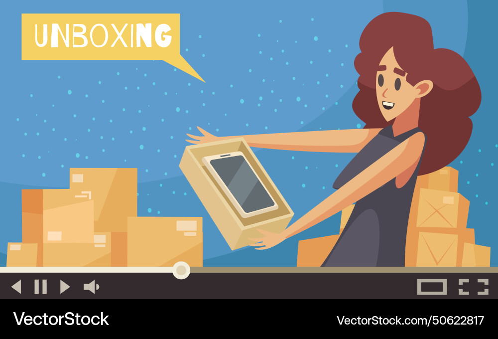 Video blogger Royalty Free Vector Image - VectorStock